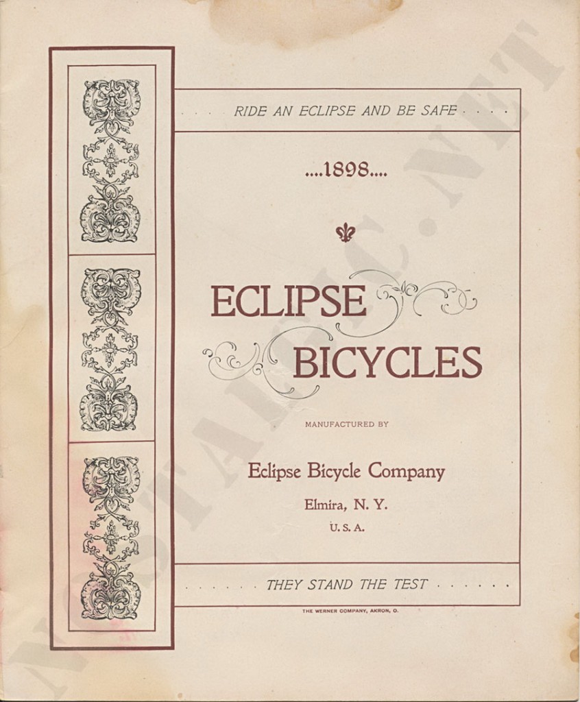 1898 Eclipse Bicycles Catalog – Dave's Vintage Bicycles